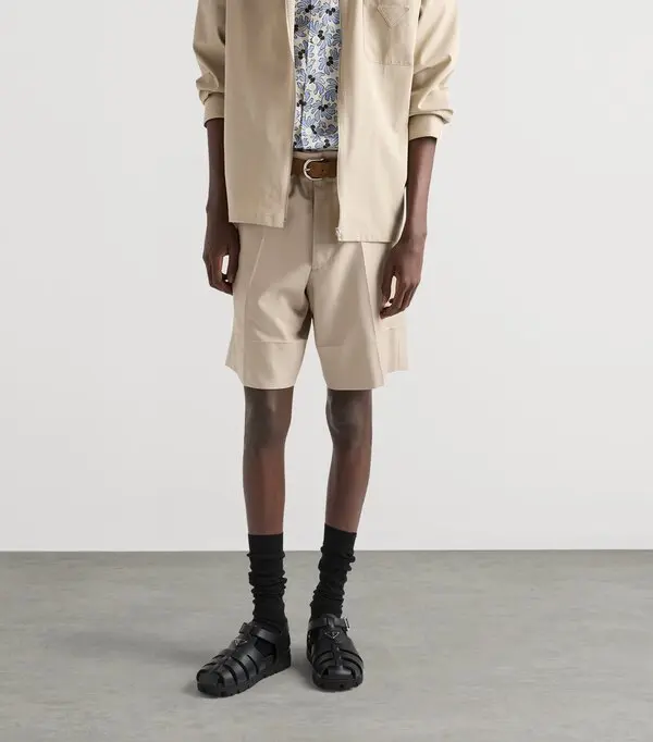 Prada Rubber Fisherman Sandals