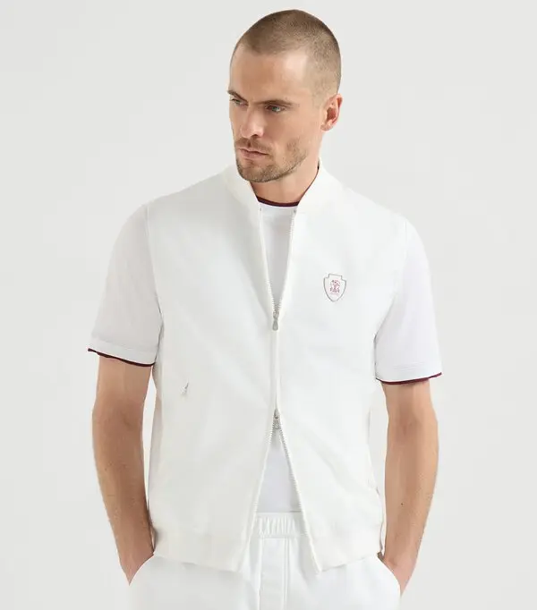 Brunello Cucinelli Water-resistant Gilet - White
