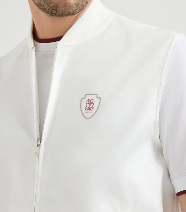 Brunello Cucinelli Water-resistant Gilet - White