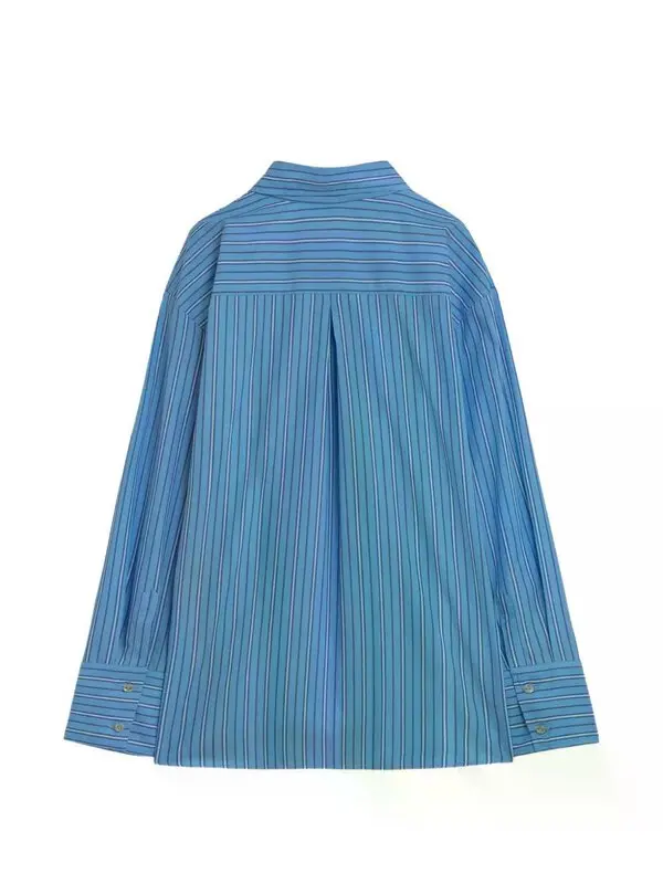 A PAPER KID Striped Button Shirt