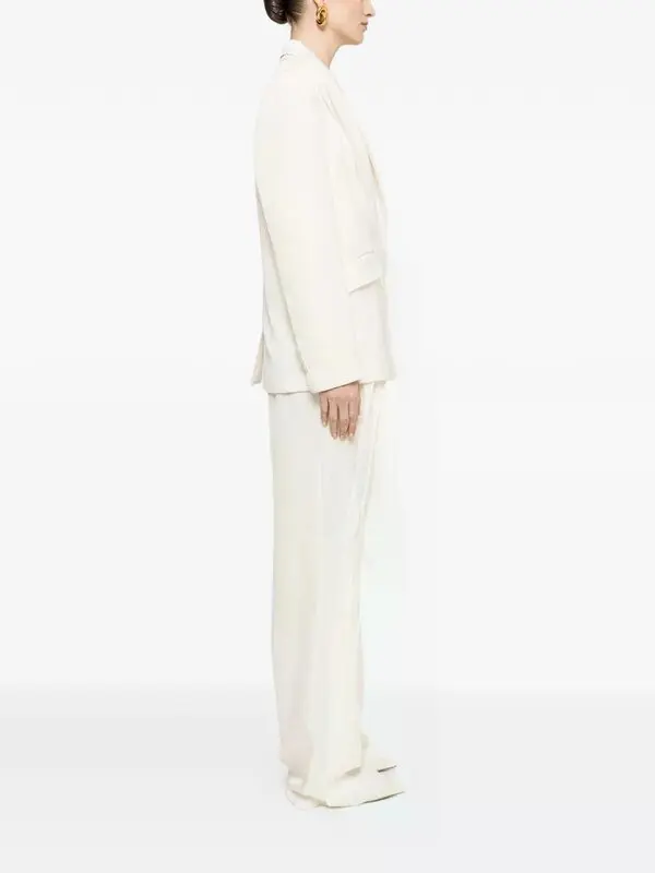 NISSA Mid-rise Linen Trousers