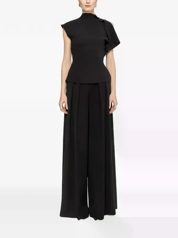 NISSA High-rise Palazzo Trousers