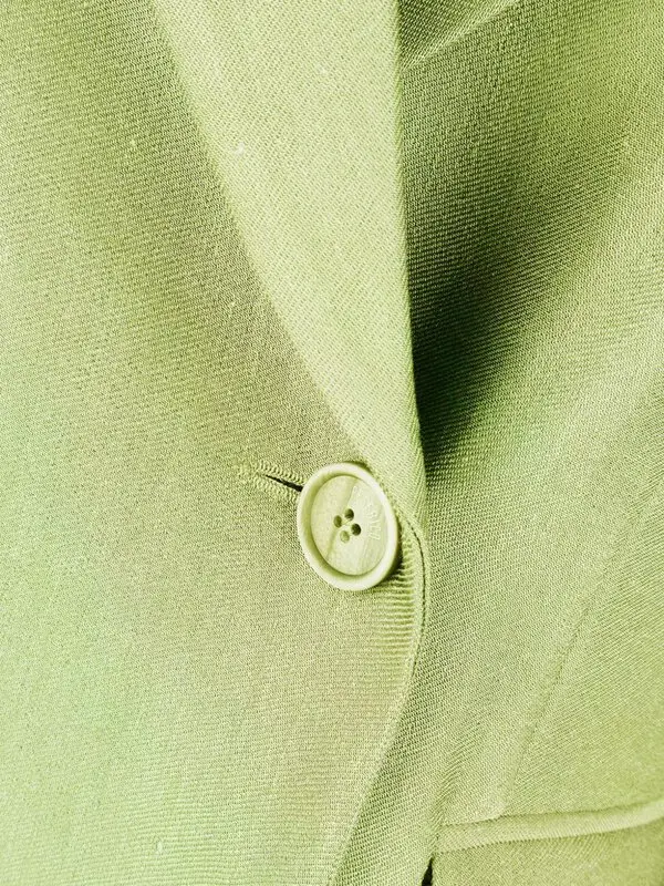 Peserico Double-breasted Blazer - Green