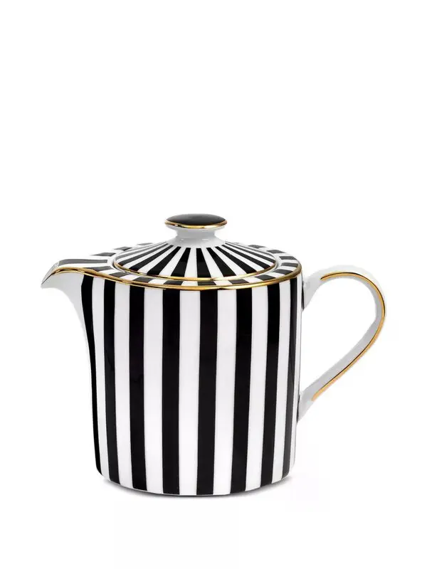 SIMONE GUIDARELLI HOME Striped Teapot
