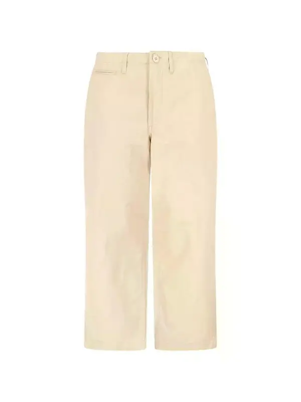 ROY ROGER'S Cotton Trousers - Neutrals
