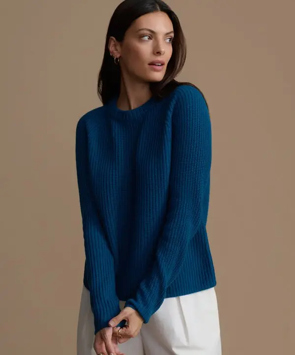 Jenni Kayne Cashmere Fisherman Sweater