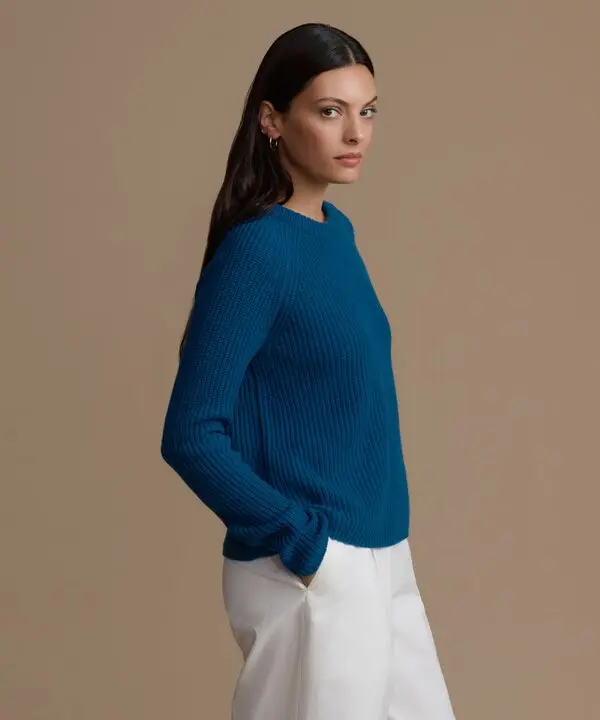 Jenni Kayne Cashmere Fisherman Sweater