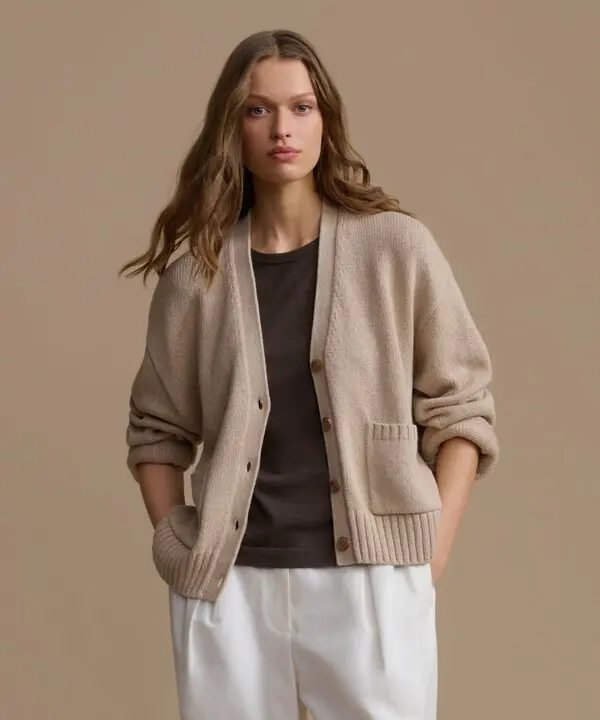 Jenni Kayne Barrett Cardigan - Khaki