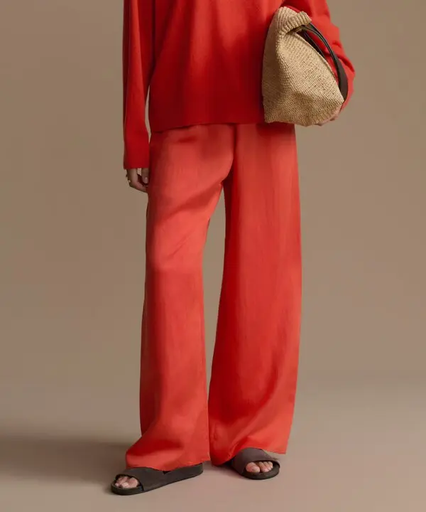 Jenni Kayne Summer Demi Pant - Red