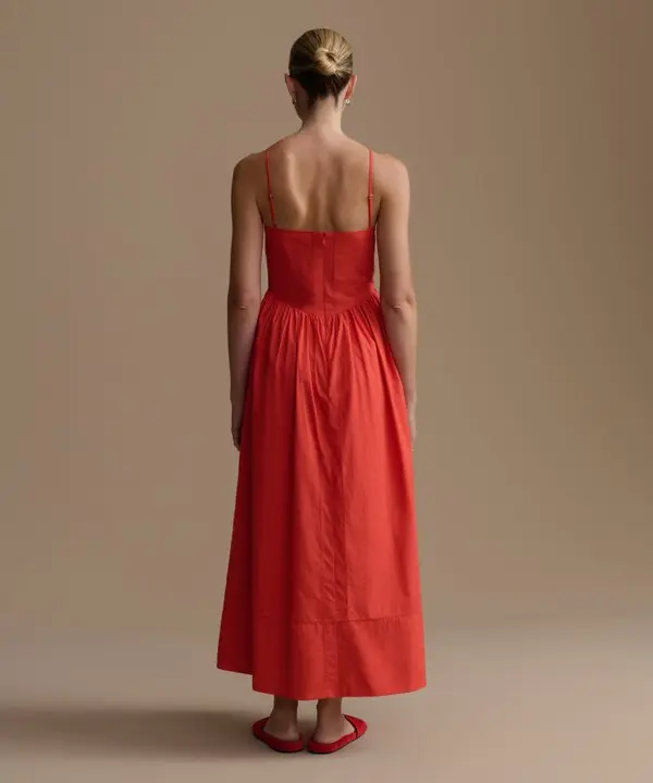 Jenni Kayne Peninsula Maxi Dress - Red