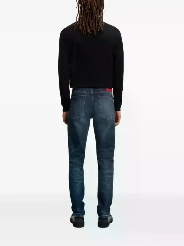 BOSS Logo-patch Jeans - Blue