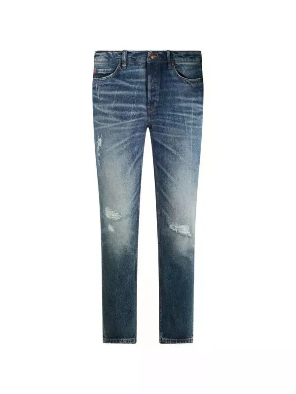 BOSS Ripped Denim Jeans - Blue