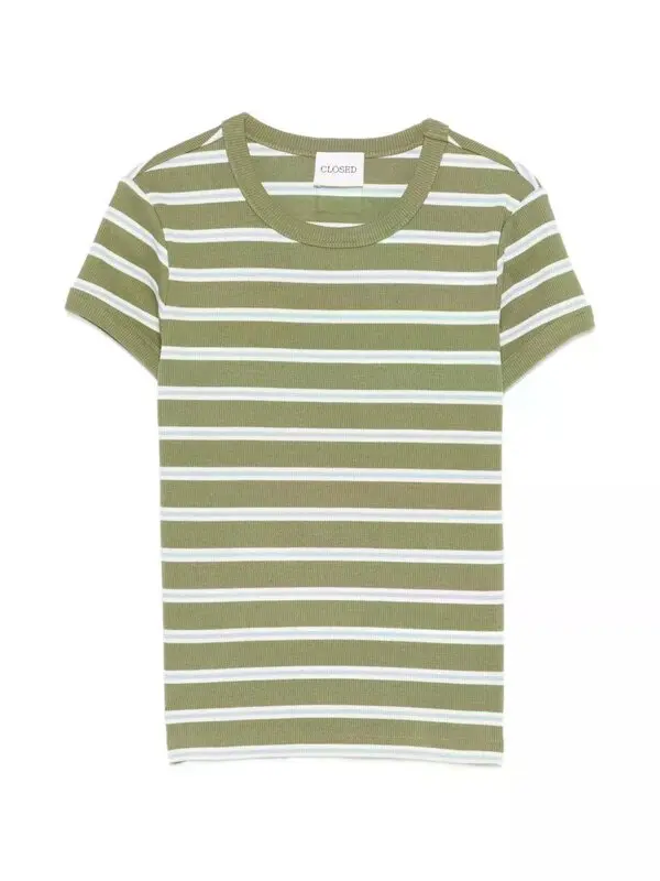 Closed Striped T-shirt - Green
