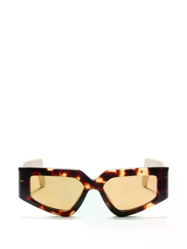 Valentino Garavani Geometric Sunglasses - Brown