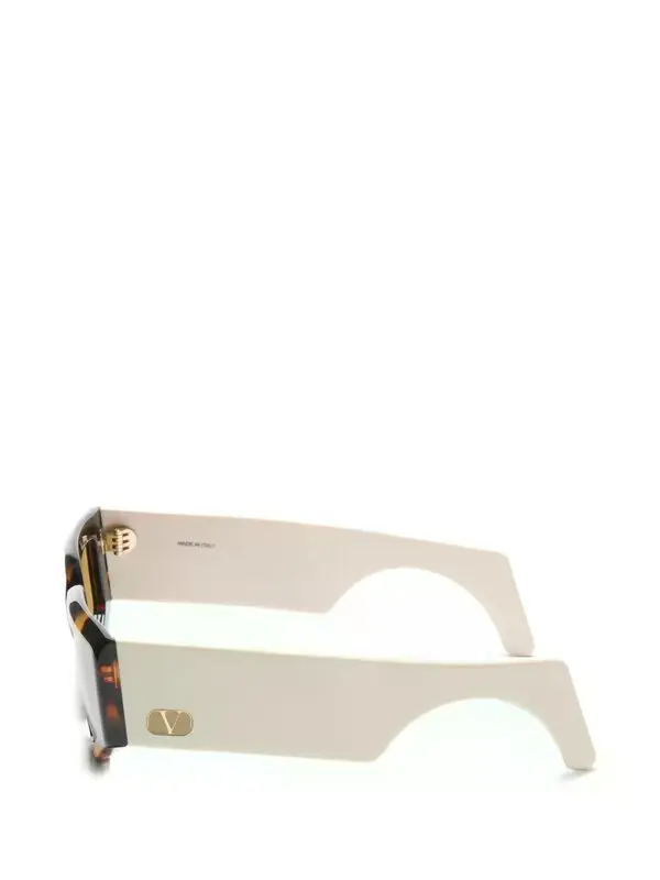 Valentino Garavani Geometric Acetate Sunglasses