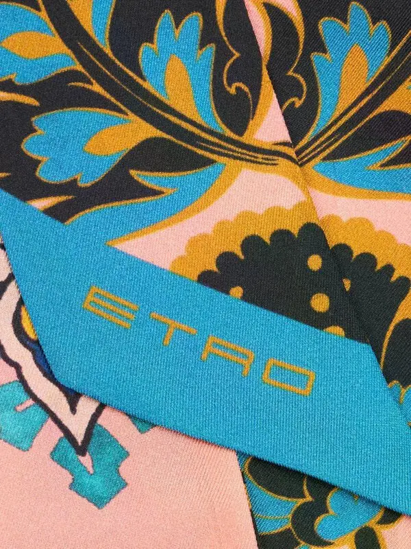 Etro Paisley Floral Scarf
