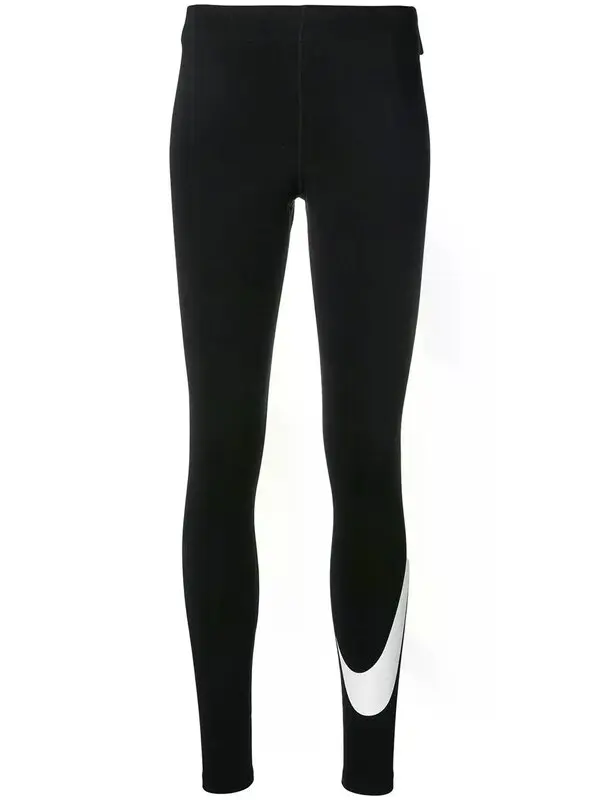 Nike Logo Leggings - Black