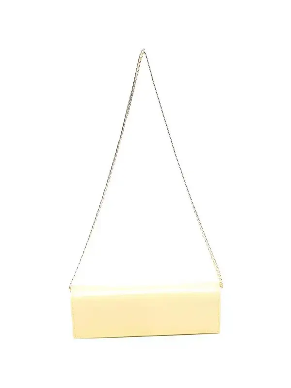 CASTAGNA Chain Clutch Bag - Yellow