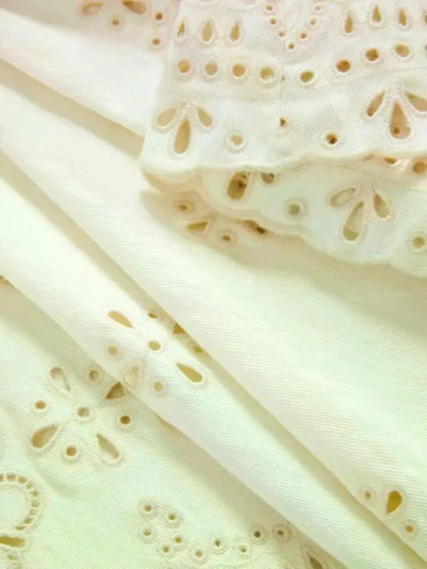 Veronica Beard Komi Embroidered Trousers - Neutrals