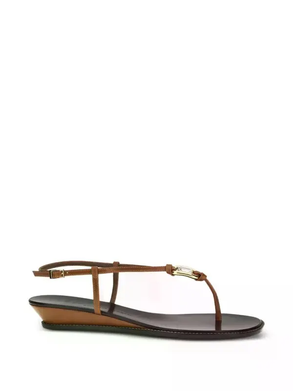 GIUSEPPE ZANOTTI Amhelia Crystal Detail Sandals - Brown