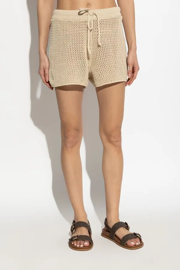 RETHINKIT STUDIOS Cotton Knit Shorts