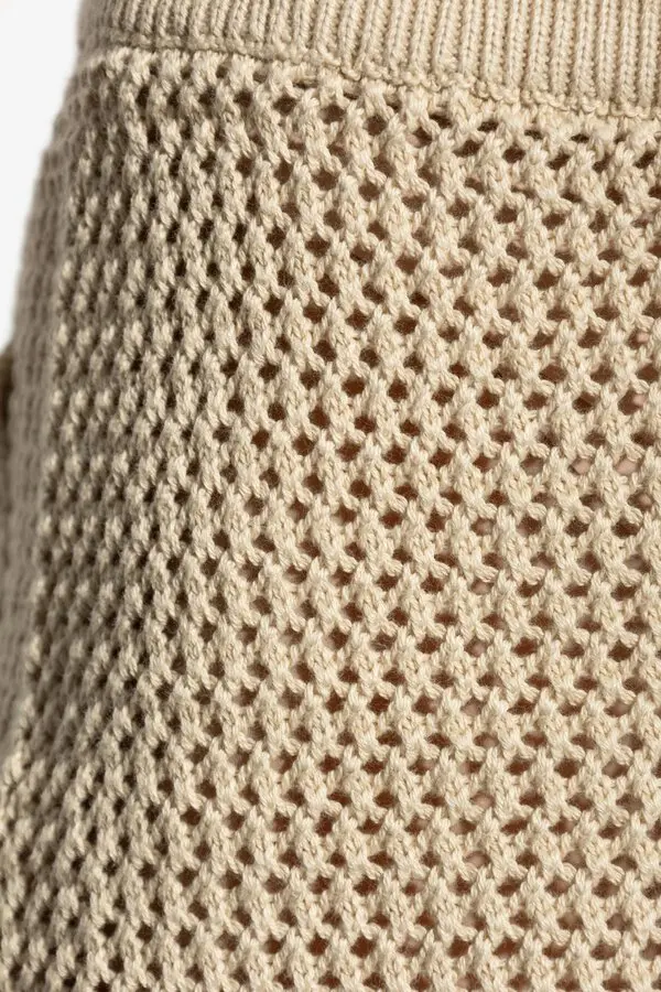 RETHINKIT STUDIOS Cotton Knit Shorts
