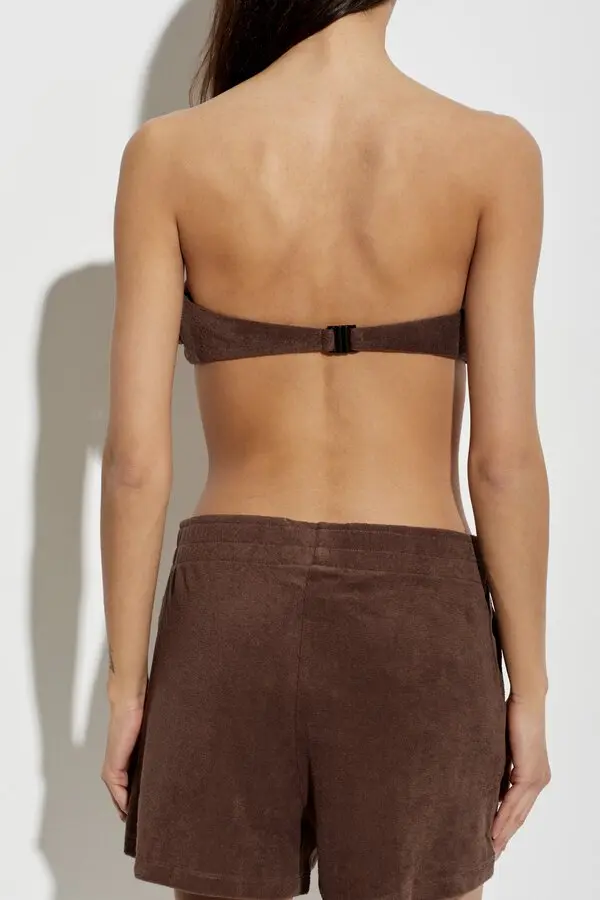 Perfect Moment Cotton Terry Bra