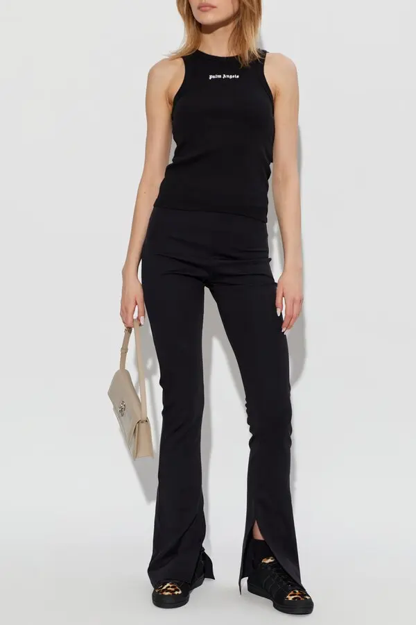 Palm Angels Ribbed Fitted Top