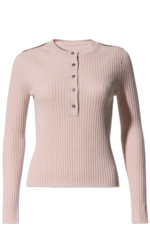 Perfect Moment Henley Top - Pink