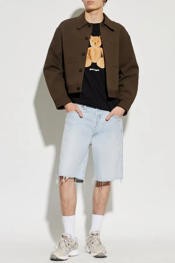 Palm Angels T-shirt With Printed Logo