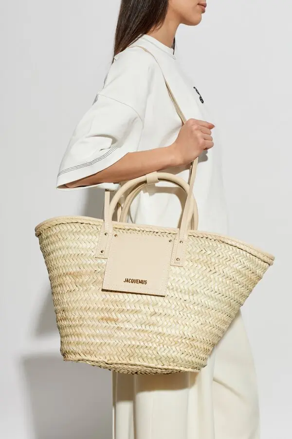 Jacquemus Soli Shopper Bag - Cream