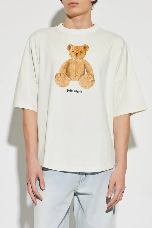 Palm Angels T-shirt With Printed Logo