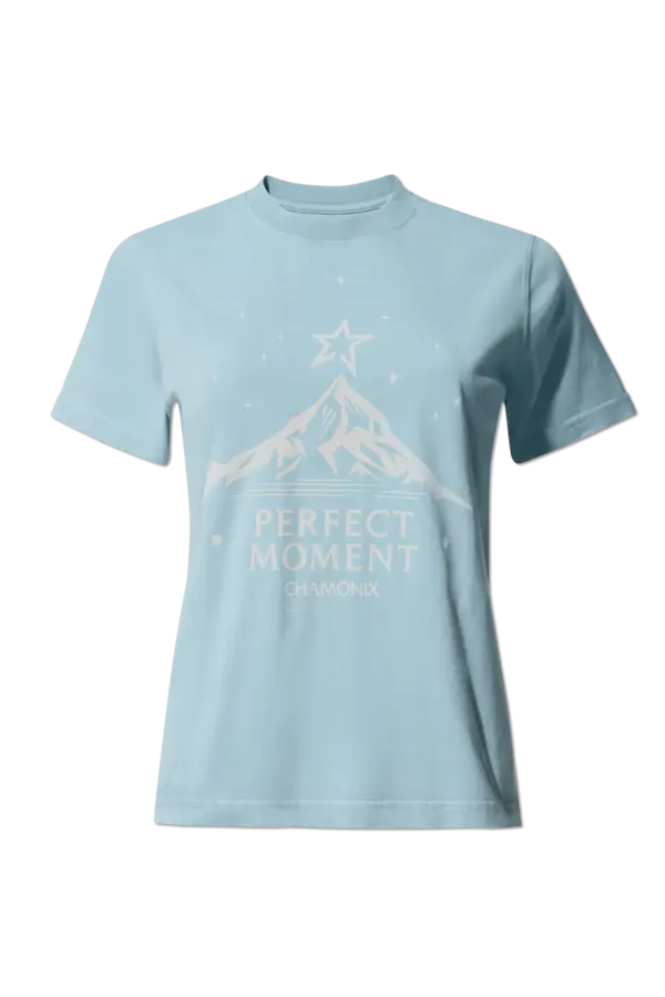 Perfect Moment Graphic T-shirt - Blue