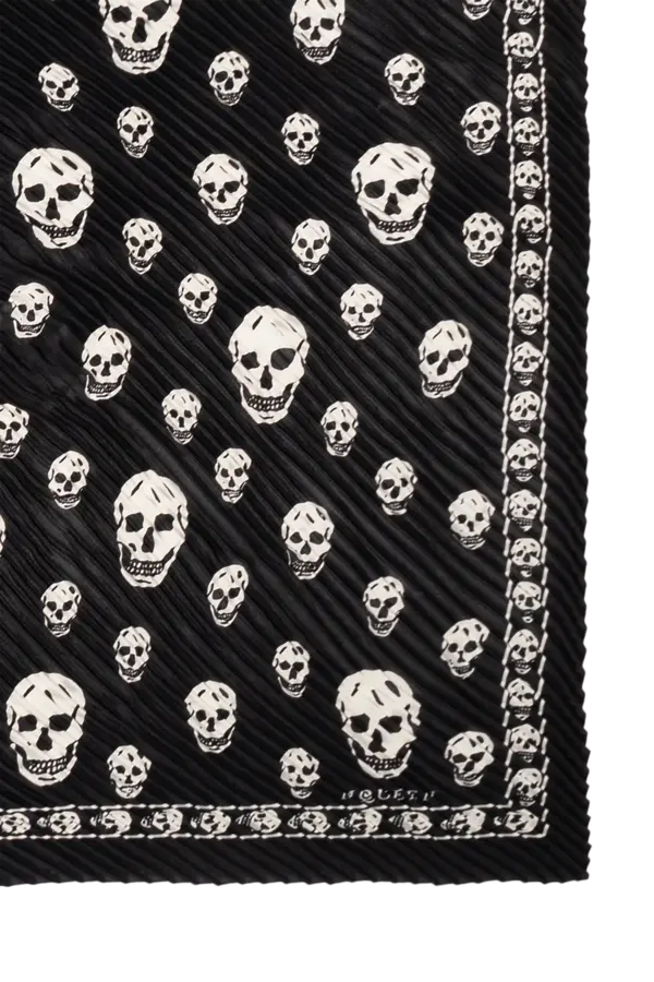 Alexander McQueen Pleated Scarf