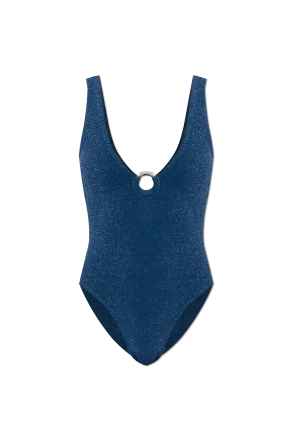 Bond Eye One-piece Swimsuit "ring Mara - Navy Blue