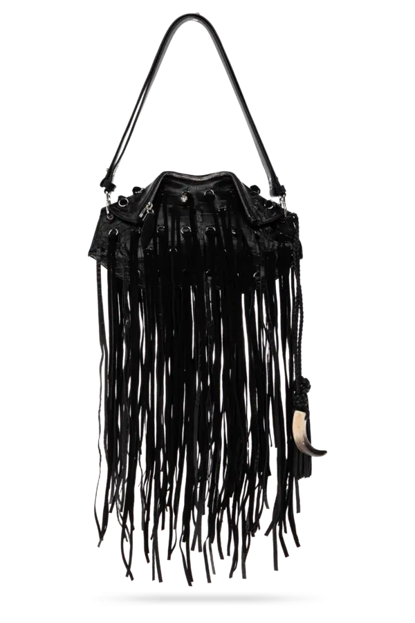 Alexander McQueen Shoulder Bag ‘manta - Black