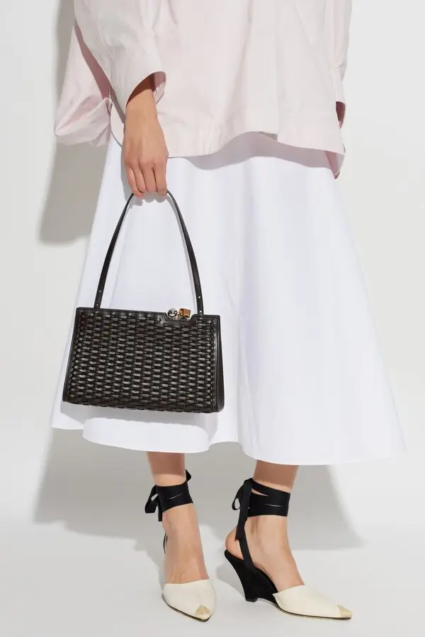 Jacquemus Salon Shoulder Bag - Brown
