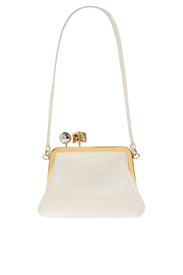 Jacquemus Berlingot" Shoulder Bag - Cream