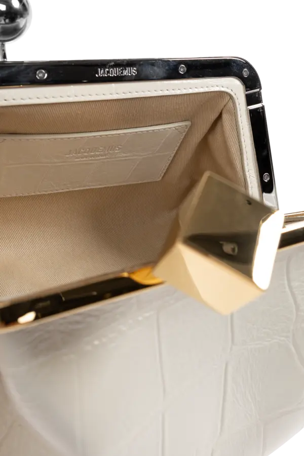 Jacquemus Berlingot" Shoulder Bag - Cream