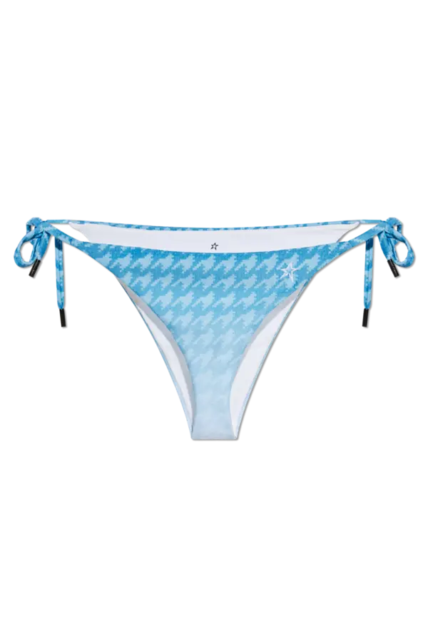 Perfect Moment Houndstooth Bikini Bottom - Blue