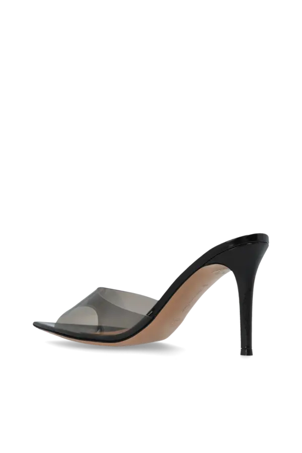 GIANVITO ROSSI Elle 85 Heeled Mules - Black