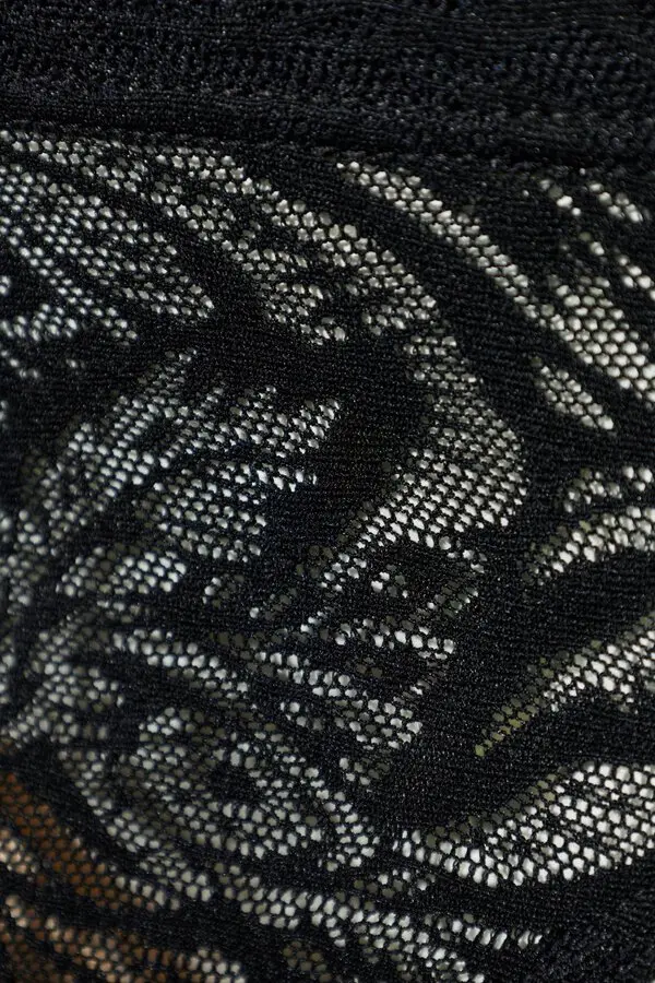 HOM Lace Thongs From The "temptation" Collection - Black