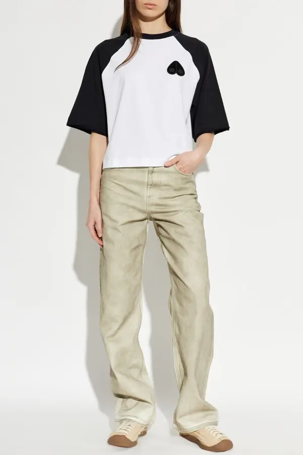 Moose Knuckles Oversized Short T-shirt