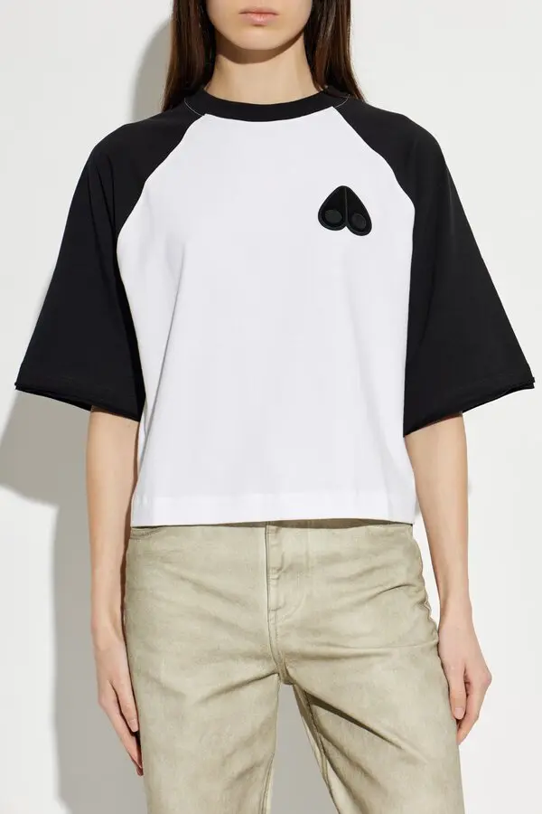 Moose Knuckles Oversized Short T-shirt