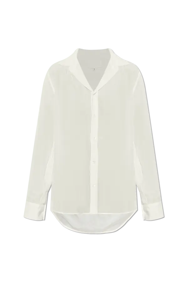 MAISON MARGIELA Silk Shirt - White