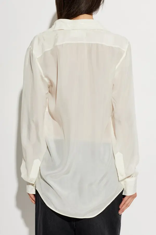 MAISON MARGIELA Silk Button-up Shirt