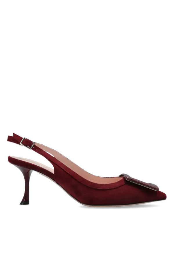 ROGER VIVIER Viv In The City Heeled Shoes - Burgundy