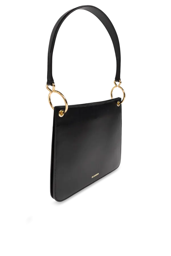 JIL SANDER Otto Small Shoulder Bag - Black