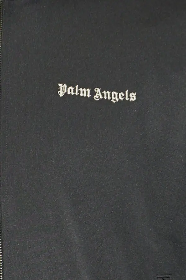 Palm Angels Stand-up Collar Sweatshirt - Grey