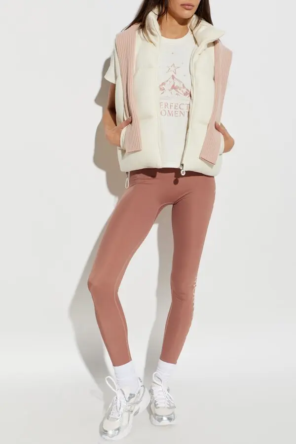 Perfect Moment Quilted Down Vest - Cream